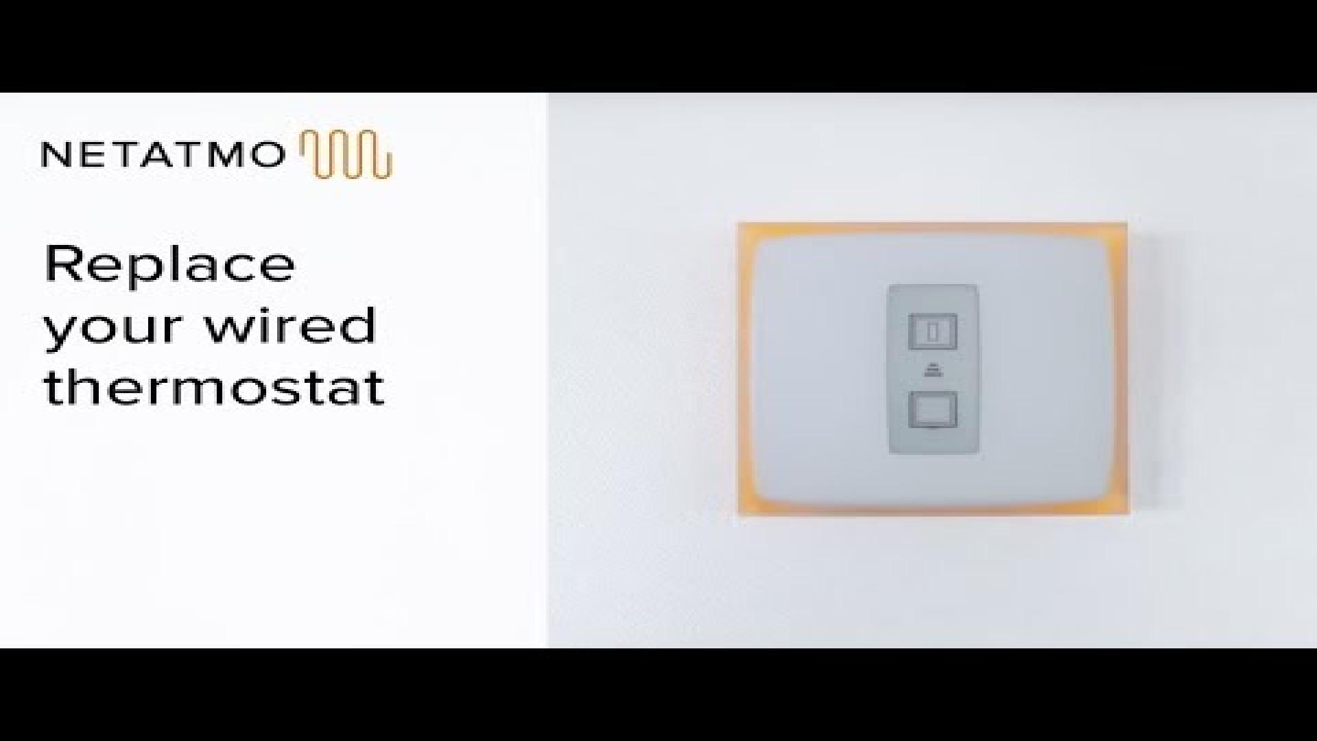 Netatmo Thermostat | Installation | BTicino International